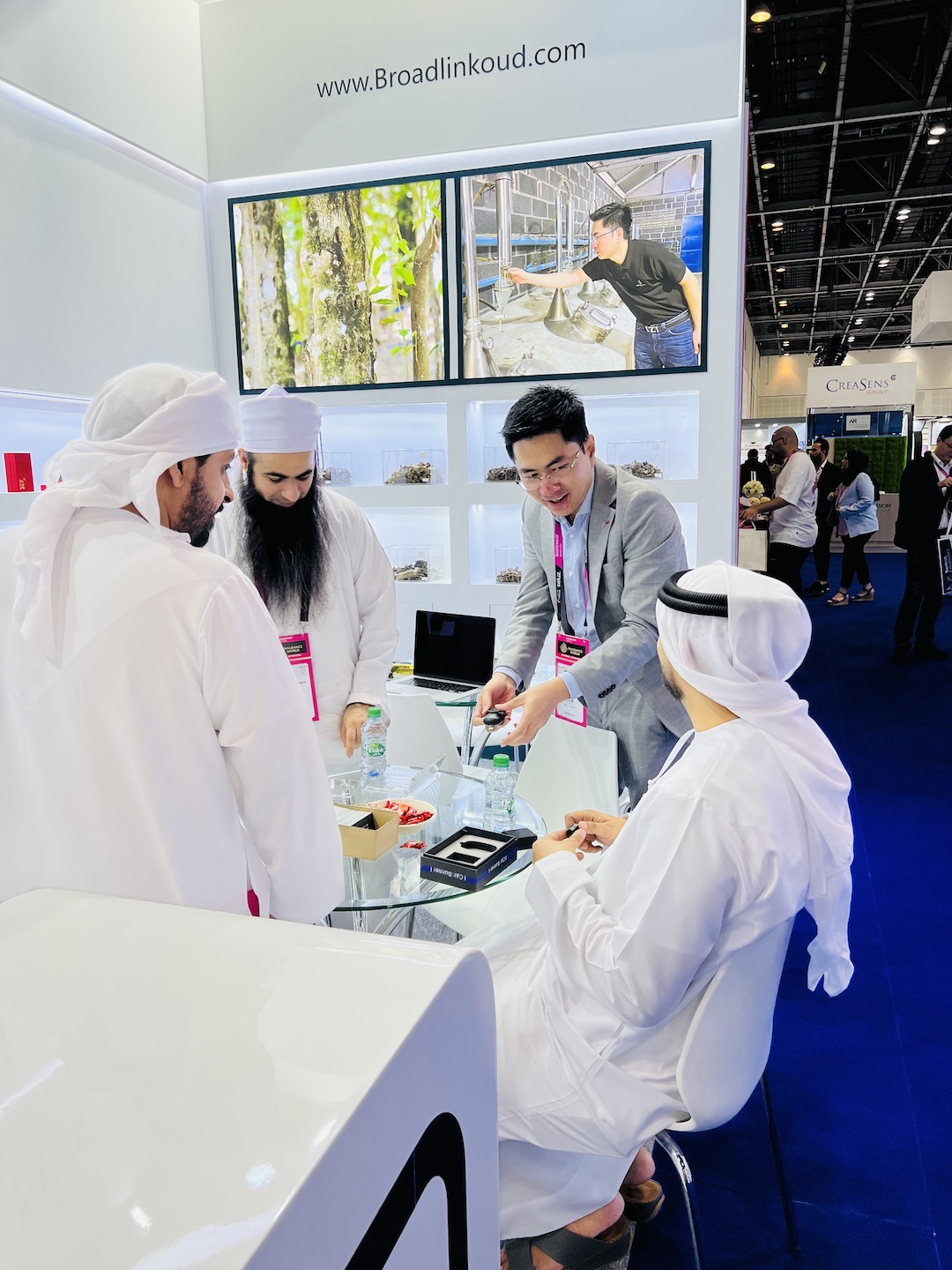 Broadlink Oud made a shining appearance at the Dubai Beauty World ...